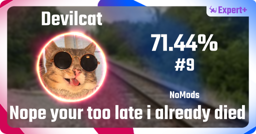 Replay | Devilcat | Nope your too late i already died